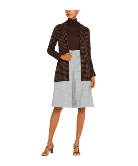 Burberry Flared Jersey Skirt