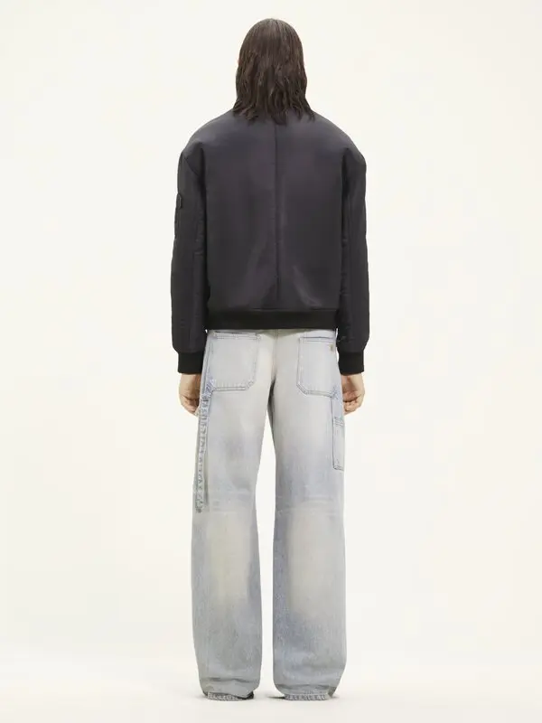 COURREGES Logo-embroidered Bomber Jacket