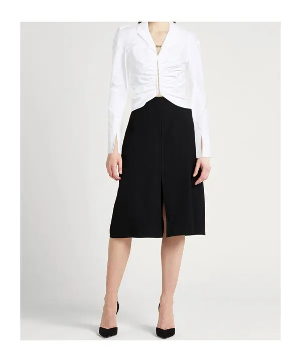 Brunello Cucinelli Long Sleeve Pleated Top