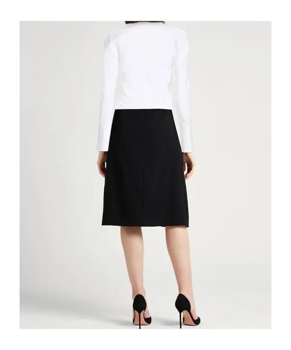 Brunello Cucinelli Long Sleeve Pleated Top