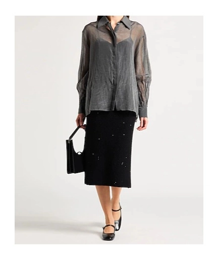Brunello Cucinelli Sequined Pencil Skirt