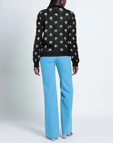 Marni Polka-dot Brushed-felt Knitted Cardigan