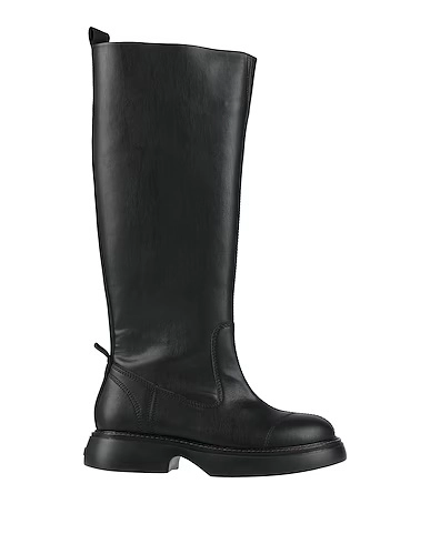 GANNI Knee High Plain Platform Boots