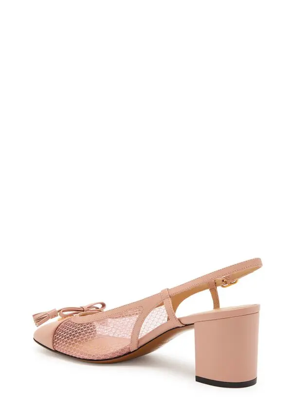 Valentino Garavani Leather Slingback Pumps