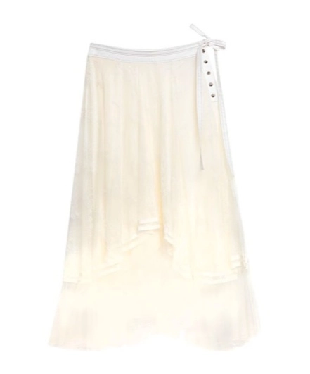 Chloé Lace Midi Skirt