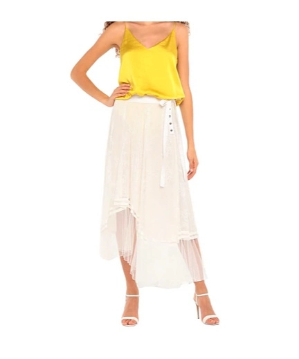Chloé Lace Midi Skirt