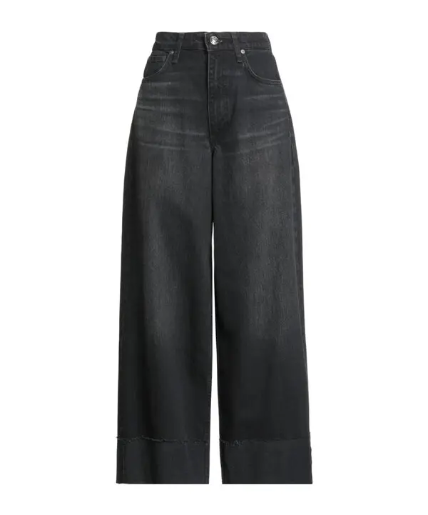 Rag & Bone Plain Colour Wide-leg Jeans
