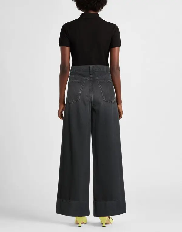 Rag & Bone Plain Colour Wide-leg Jeans