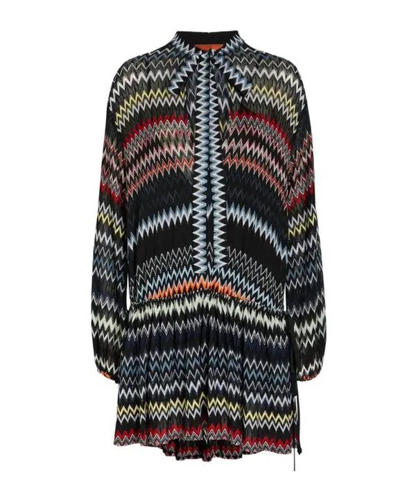 Missoni Fine Knitted Dress - Black
