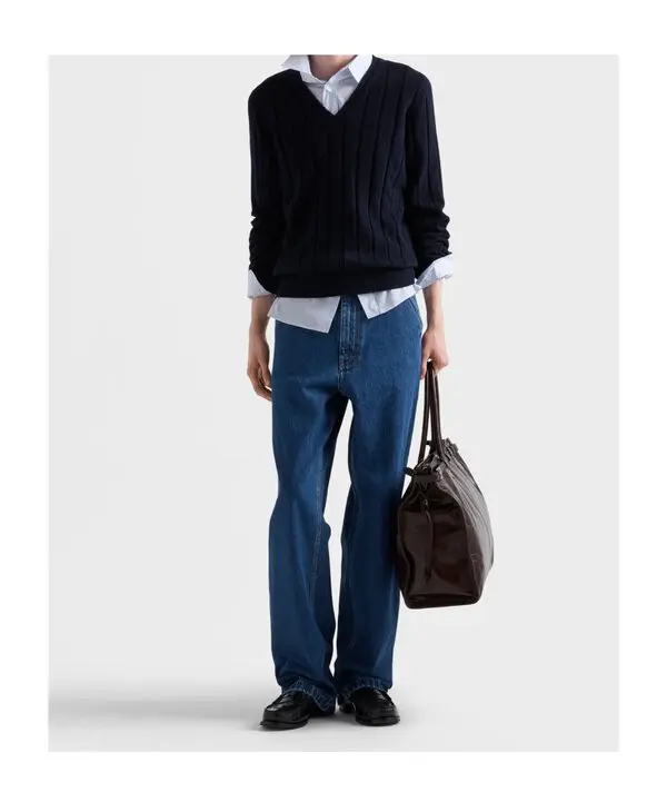 Prada Light Denim Pants