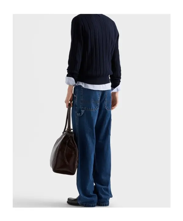 Prada Light Denim Pants