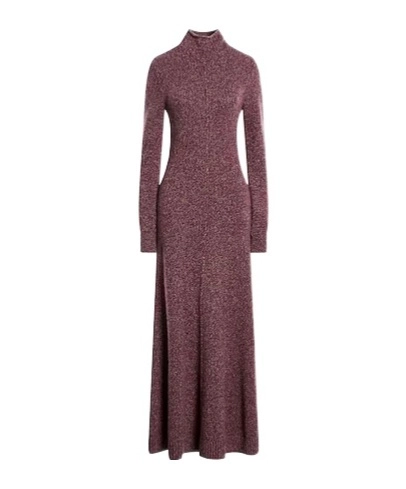 Chloé Knitted Long Sleeve Maxi Dress