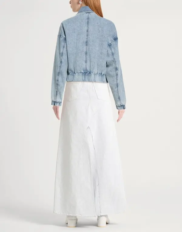 Rag & Bone Denim Jacket With Zip Closure
