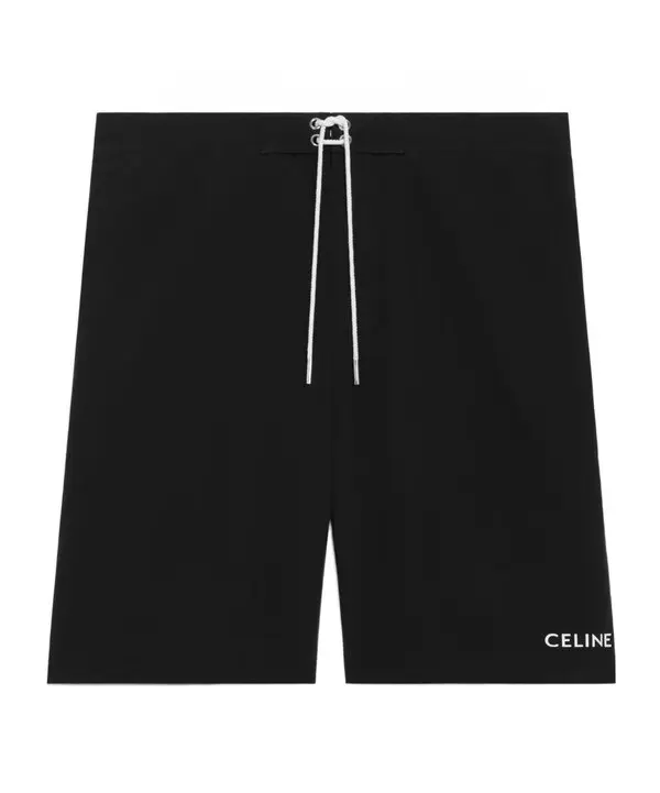 Celine Swim Shorts In Nylon