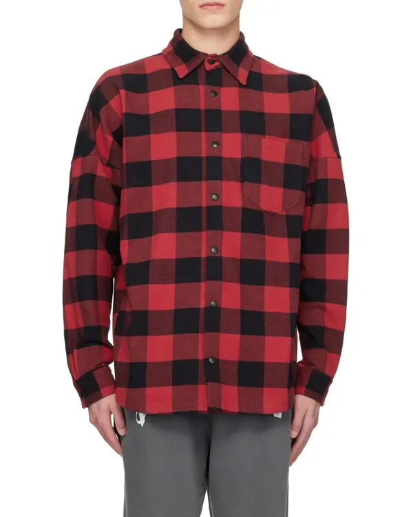 Palm Angels Checked Button-up Shirt