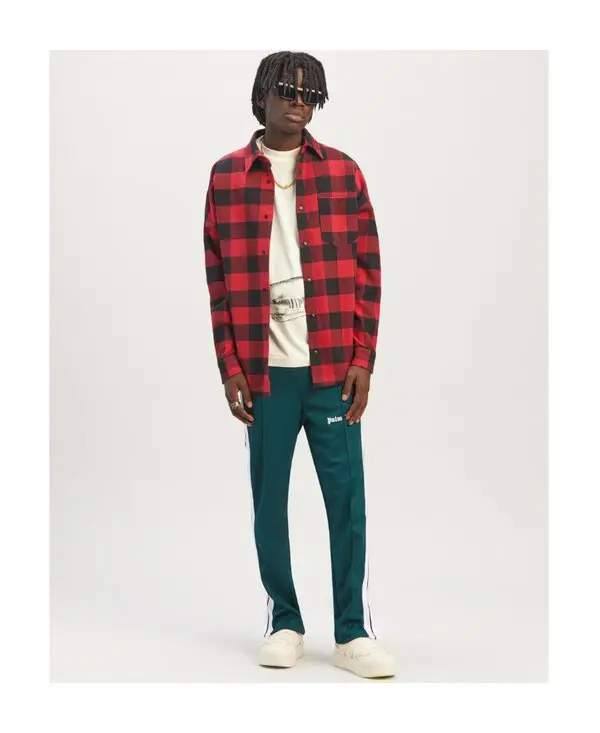 Palm Angels Checked Button-up Shirt