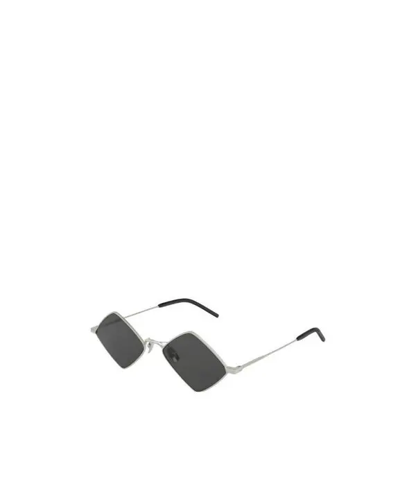 Saint Laurent Diamond Frame Sunglasses - Black
