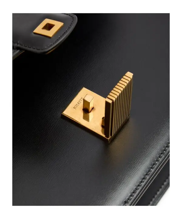Khaite Metallic Crossbody Bag