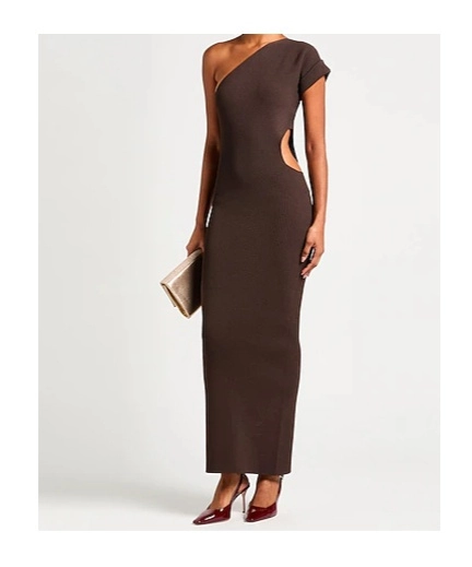 Max Mara One-shoulder Dress