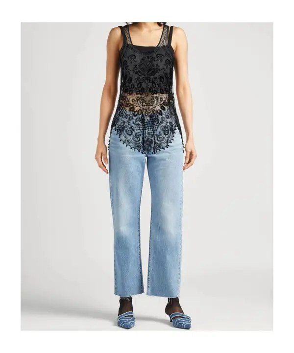 Isabel Marant Étoile Floral Lace Tank Top