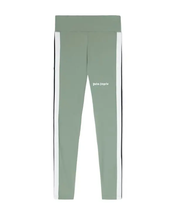 Palm Angels Logo Printed Mid-rise Leggings