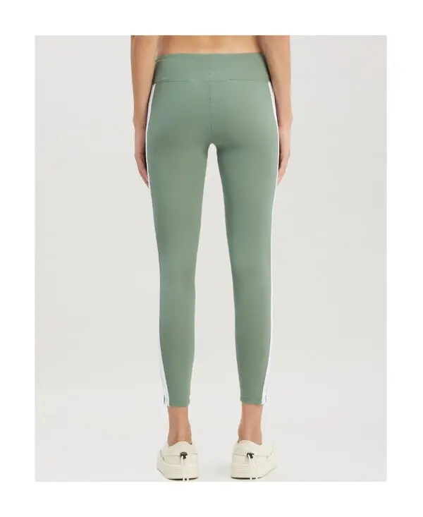 Palm Angels Logo Printed Mid-rise Leggings