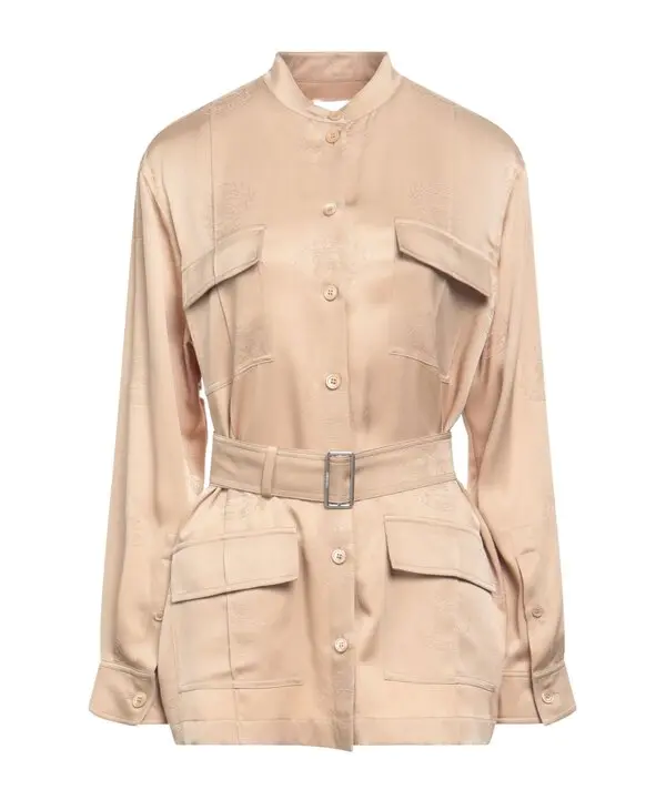 Burberry Long Sleeve Band Collar Shirt