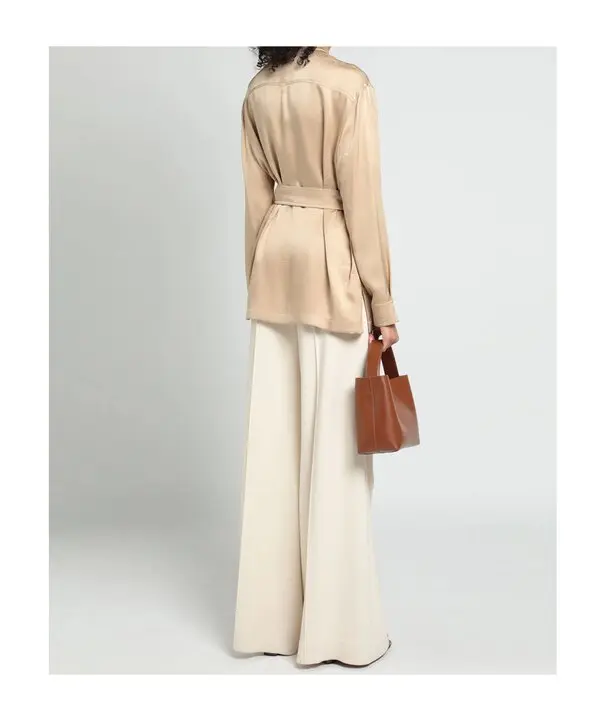 Burberry Long Sleeve Band Collar Shirt