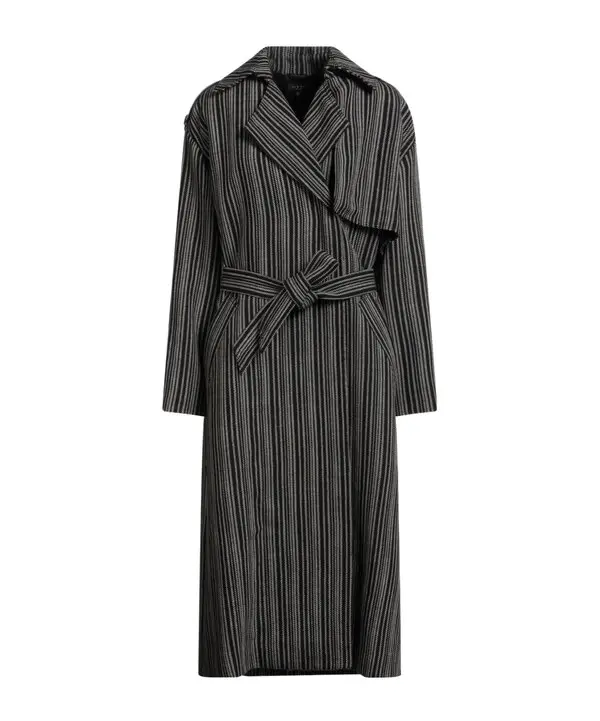 Rag & Bone Striped Wool Trench Coat