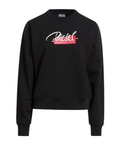 DIESEL® Printed Round-neck Hoodie