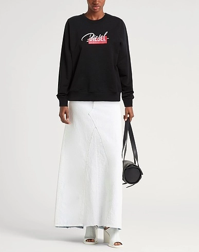 DIESEL® Printed Round-neck Hoodie