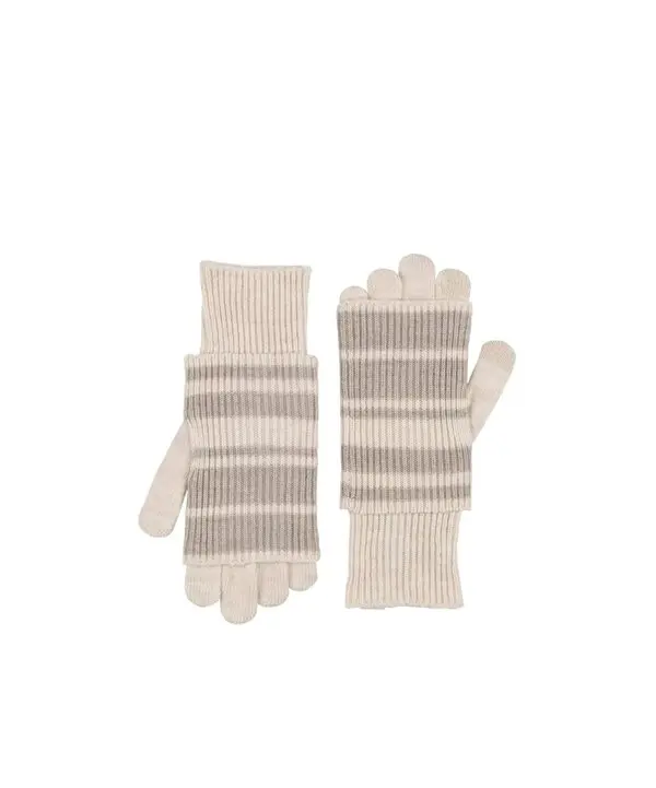 Rag & Bone Lightweight Knit Striped Gloves