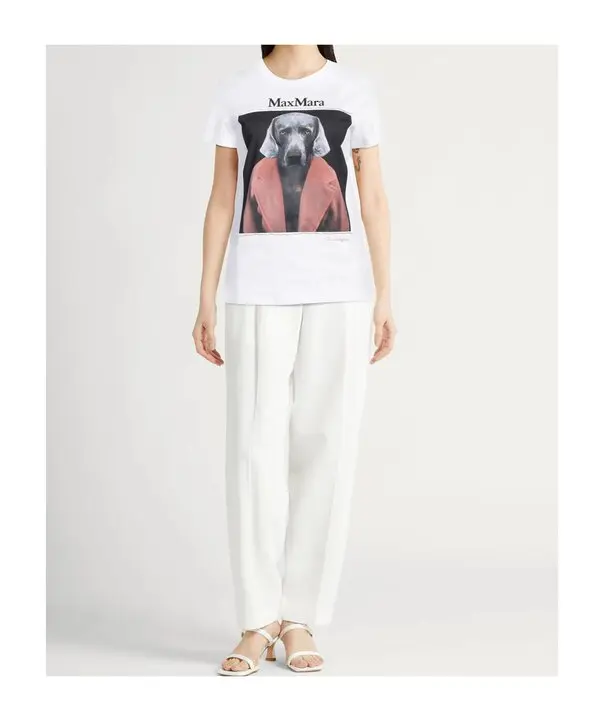 Max Mara Logo Crew Neck T-shirt