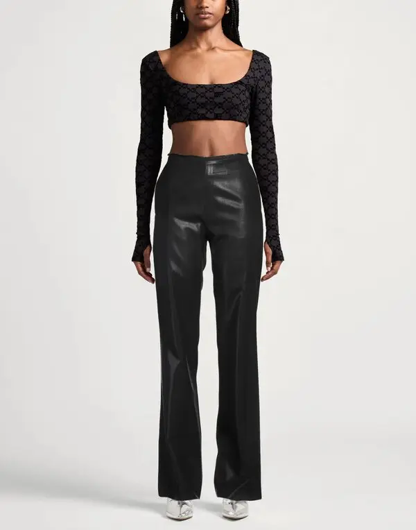 DIESEL® Solid Color Flared Pants
