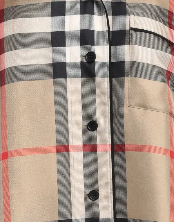 Burberry Plaid Short Sleeve Shirt