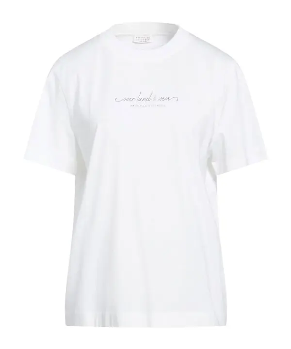 Brunello Cucinelli Logo Crewneck T-shirt