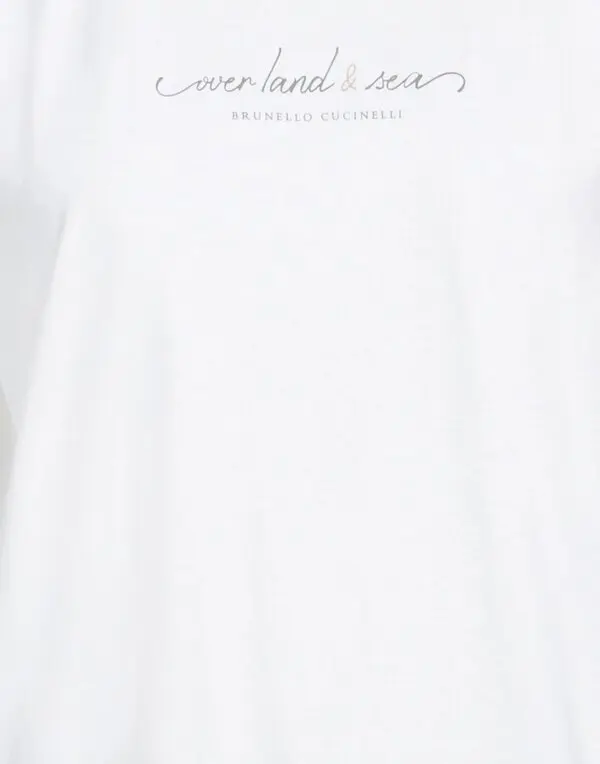 Brunello Cucinelli Logo Crewneck T-shirt