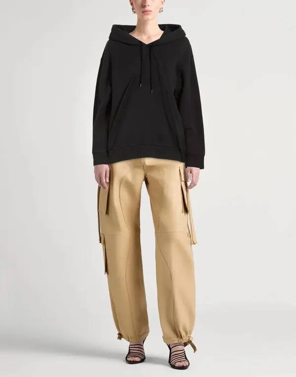 MAISON MARGIELA Solid Color Hooded Sweatshirt
