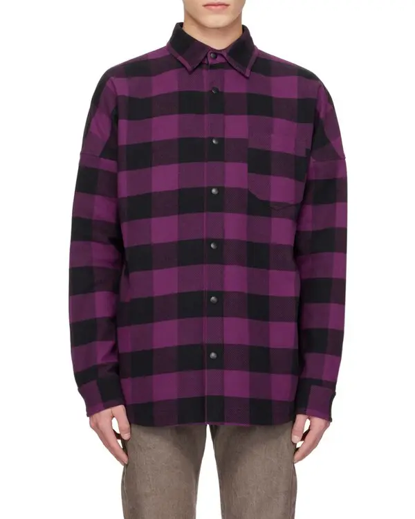 Palm Angels Checked Button-up Shirt