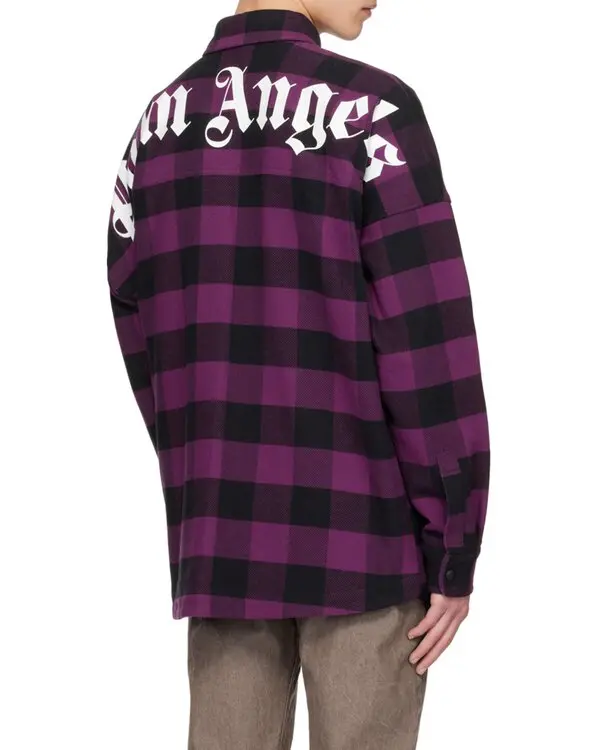 Palm Angels Checked Button-up Shirt