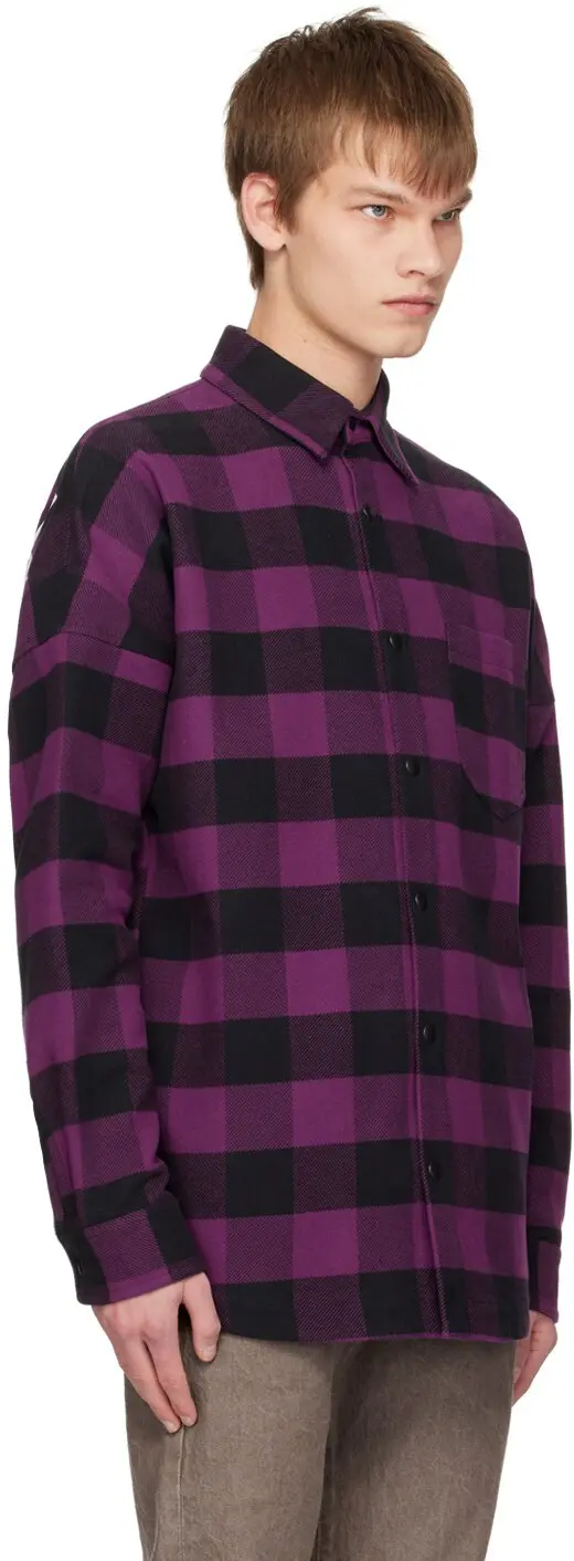 Palm Angels Checked Button-up Shirt