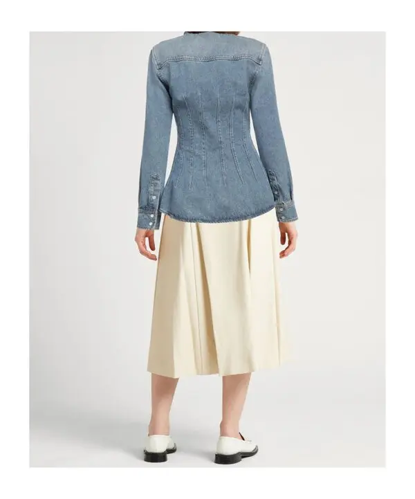 Chloé Denim Long Sleeve Shirt