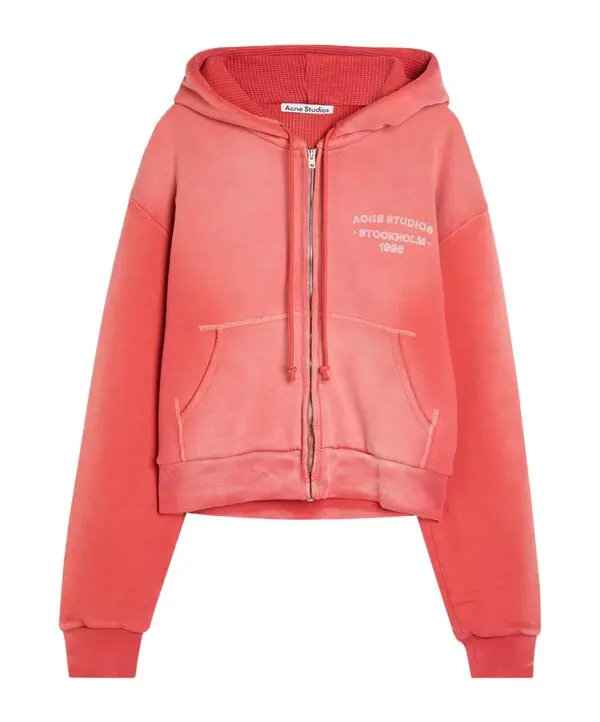 Acne Studios Logo-print Cotton Sweatshirt