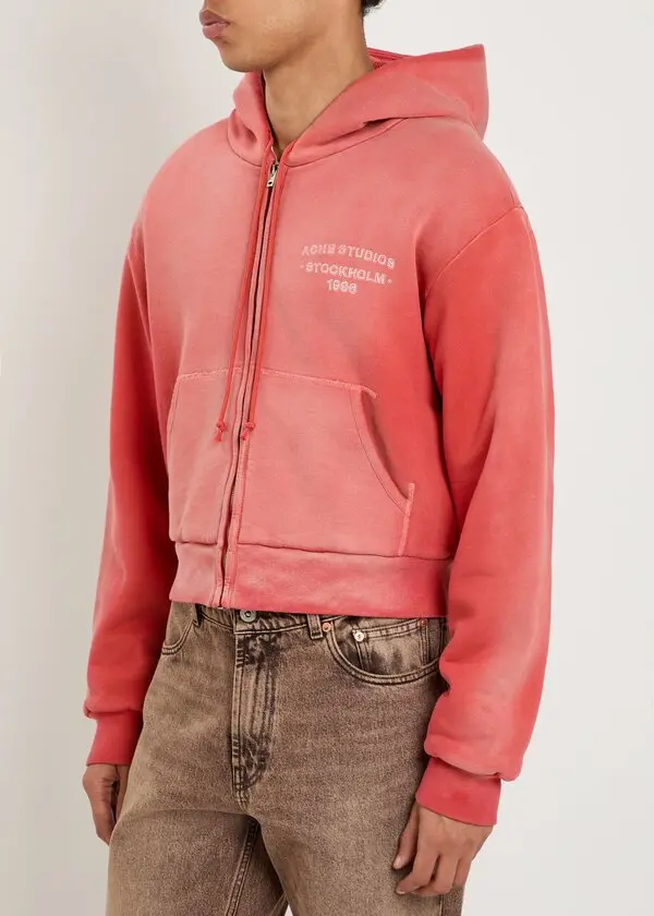 Acne Studios Logo-print Cotton Sweatshirt