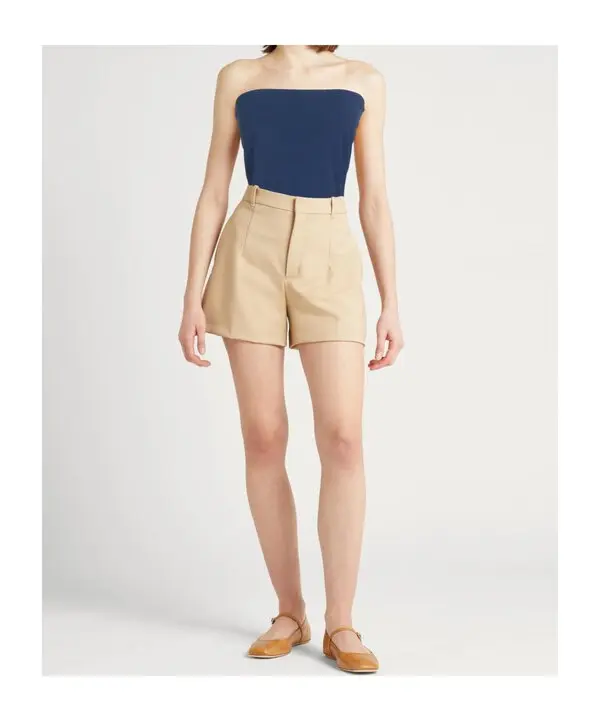 Brunello Cucinelli Off-the-shoulder Knitted Vest - Blue