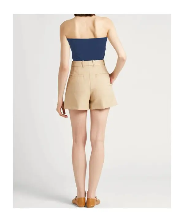 Brunello Cucinelli Off-the-shoulder Knitted Vest - Blue