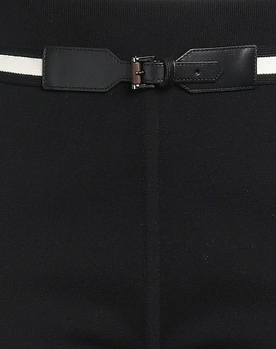 Max Mara Bermuda Shorts With Leather Trim Detail
