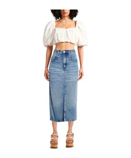 Isabel Marant Étoile Denim Pencil Skirt