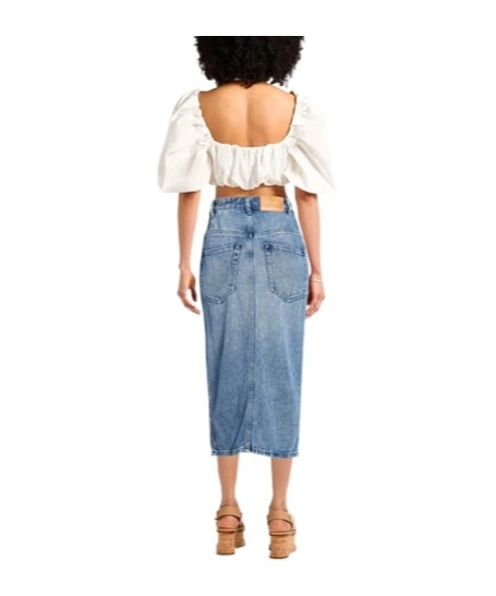 Isabel Marant Étoile Denim Pencil Skirt
