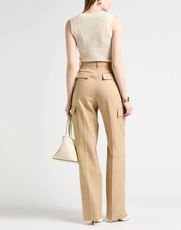 Sportmax Solid Color Cargo Pants